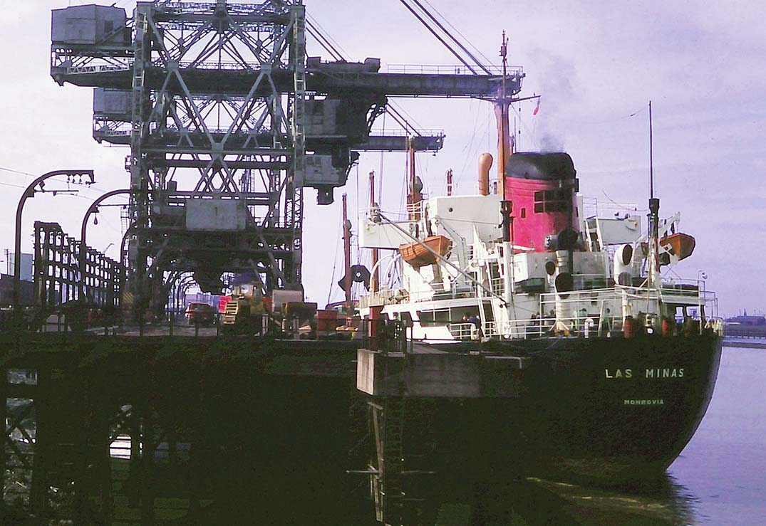 1702-40 LAS MINAS on Eston Jetty, River Tees, in July 1971 (WSS ...