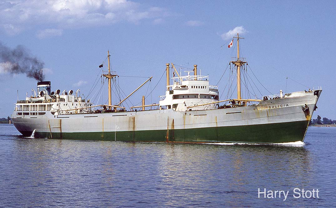 S1708-38 - GALICIA at Montreal June 1973 by Harry Stott - Shipping ...
