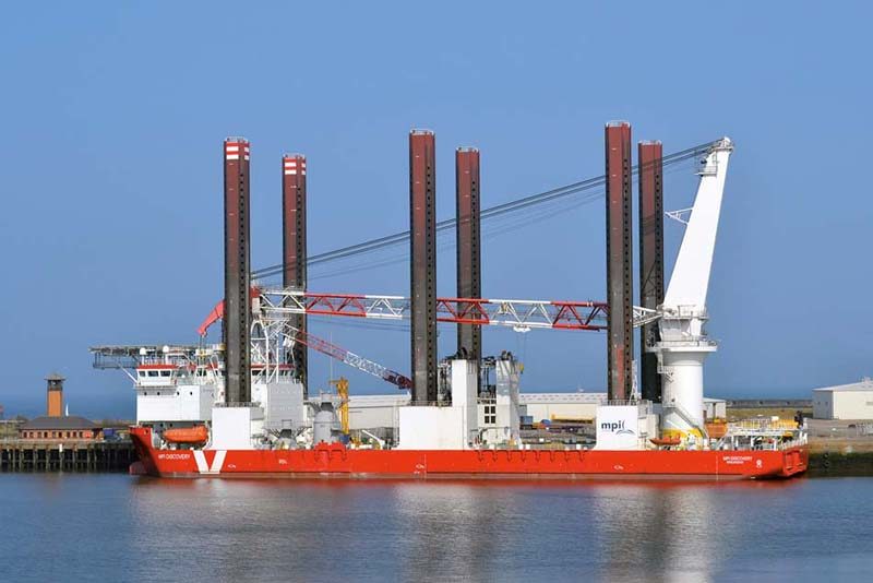Offshore Wind Turbine Installation Vessels - Shipping Today & Yesterday ...