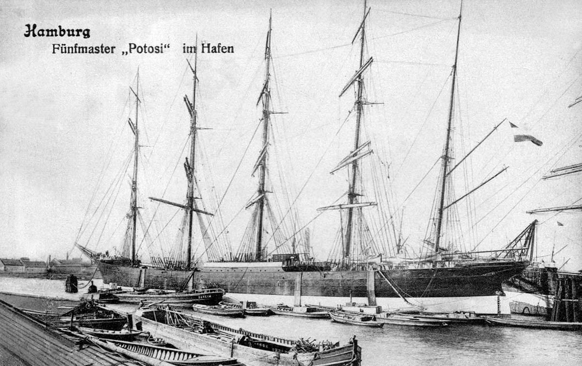 The Laeisz ‘Flying P’ Line Of Hamburg - Shipping Today & Yesterday Magazine