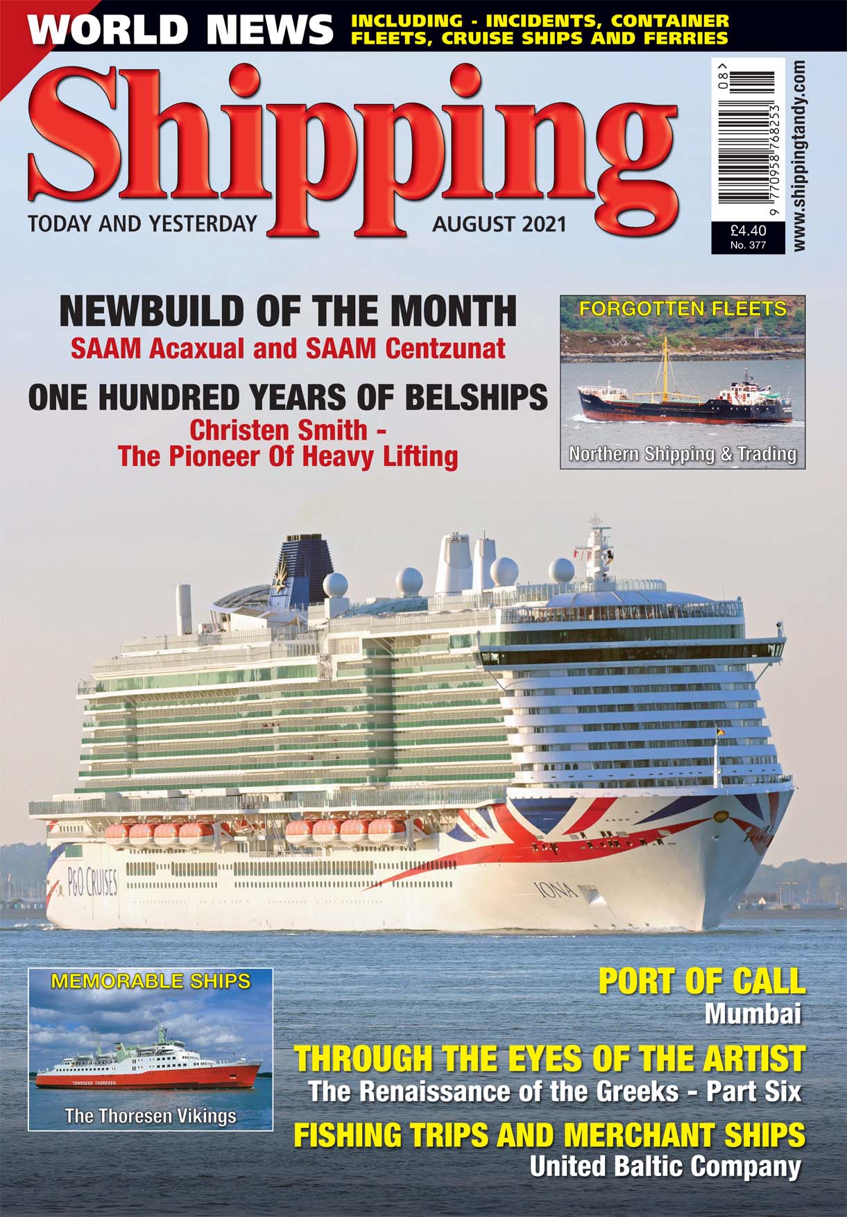 August 2021 - Shipping Today & Yesterday Magazine